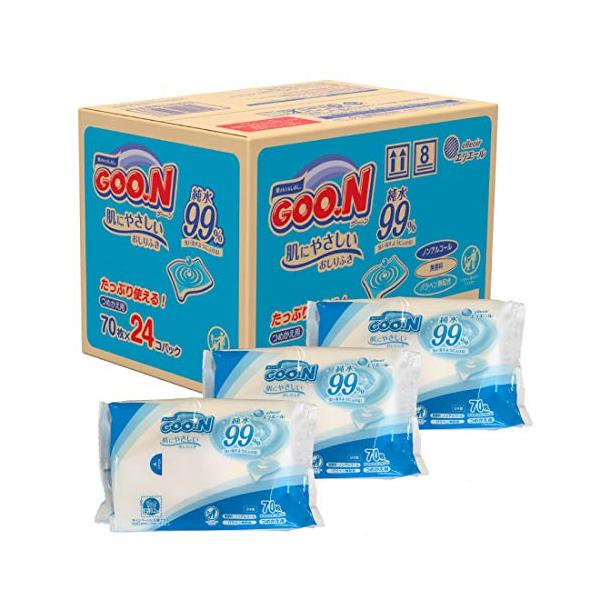 ・ 70枚 (x 24) ・・FlavorName:1680枚・タイプ: ふんわり厚手タイプ 詰替用・   シートサイズ: 185mm×135mm・   商品サイズ (幅×奥行×高さ): 320×235×242mm・   内容量: 1680...