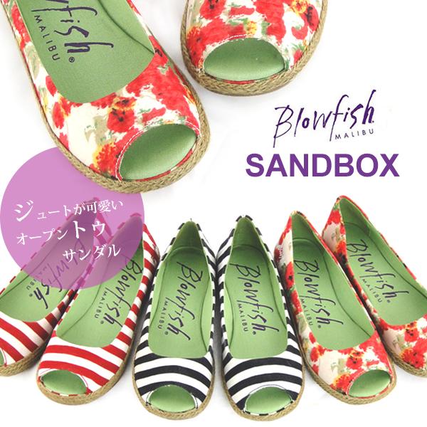 【在庫一掃セール】Blowfish ブローフィッシュ サンドボックスオープントゥ マリンテイスト シューズフラットシューズ/バレエシューズ レディースエスパドリーユ ジュート ジュートソール■商品紹介Blowfish から、夏から秋にかけて...