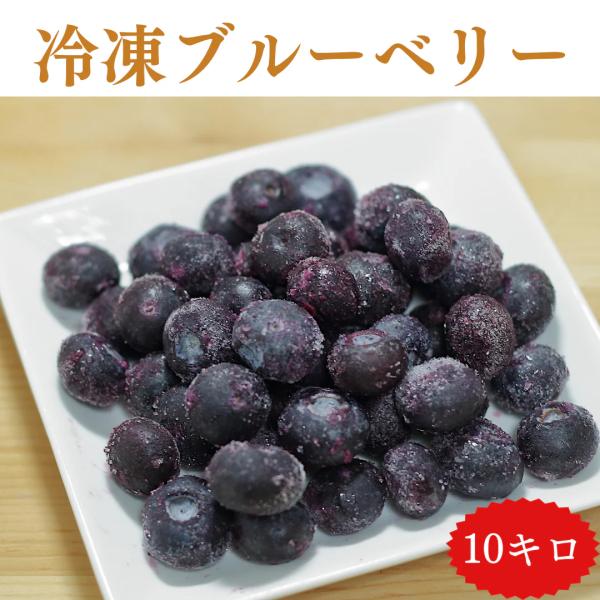 【発売日：2026年09月16日】中国産冷凍ブルーベリー５００gを２０袋たっぷり１０kgでお届けスムージー・ヨーグルト・グラノーラ・スイーツ作りに最適です♪冷凍でお届けするので、解凍してそのままお子さんのおやつにも！ブルーベリーに含まれる「...