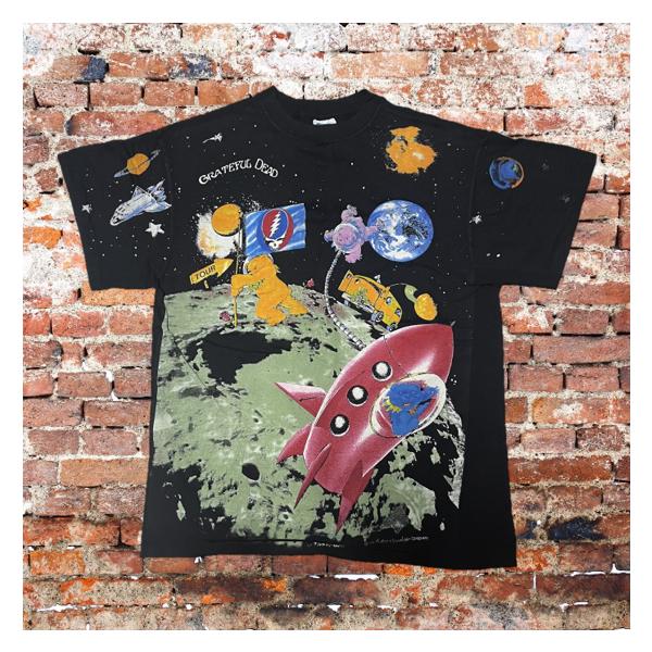 GRATEFUL DEAD / グレイトフルデッド　 Tシャツ   Standing On The Moon【ネコポス便配送】※【日付時間指定・代金引換】でのお取引はできません。●素材：コットン100%●カラー：・black【ブラック】●サ...