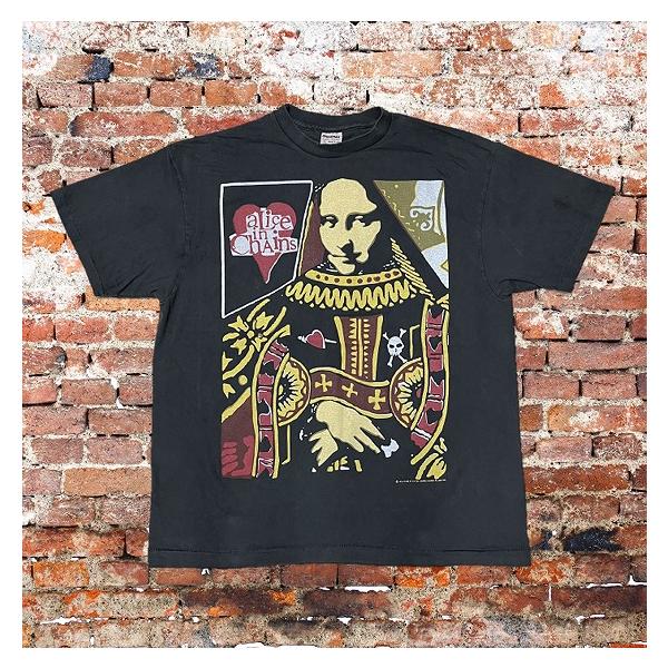 Alice in Chains アリスインチェインズ Tシャツ【ネコポス便配送】※【日付時間指定・代金引換】でのお取引はできません。●素材：コットン100%●カラー：・black【ブラック】●サイズ：XL
