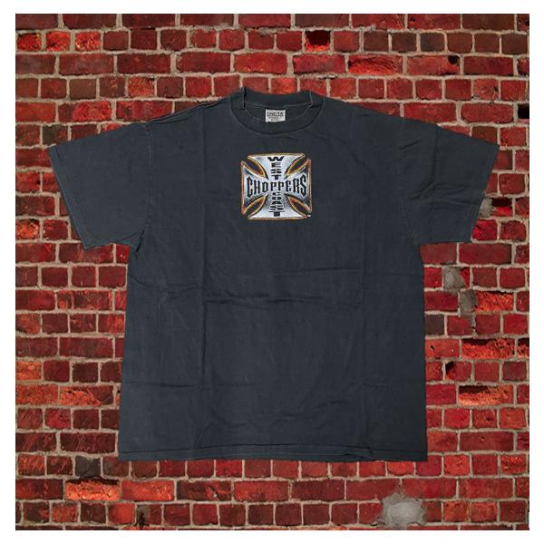 West Coast Choppers ウエストコーストチョッパーズ Tシャツ【ネコポス便配送】※【日付時間指定・代金引換】でのお取引はできません。●素材：コットン100%●カラー：・black【ブラック】●サイズ：XL