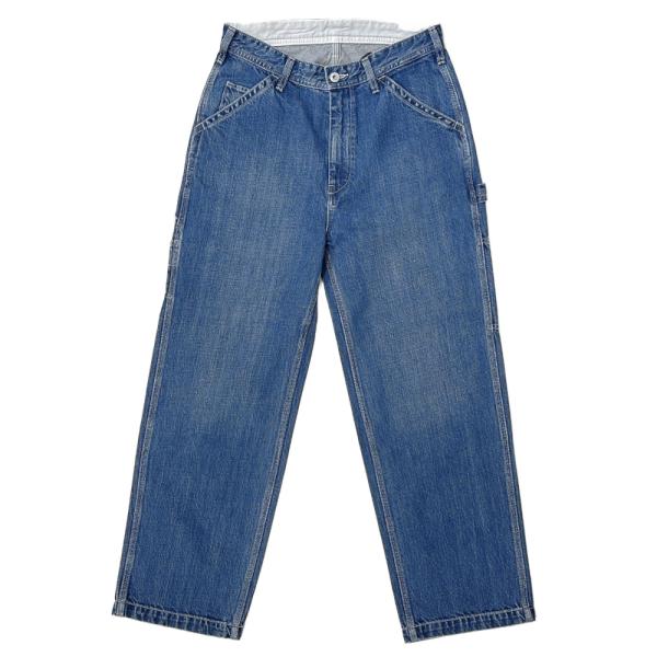 UNIVERSAL OVERALL（ユニバーサルオーバーオール）[品番]HT2433601 ベーシックなディテールとシルエットを備えたペインターパンツ。しっかりした12.75oz コーンデニム生地で長く愛用できる一本。