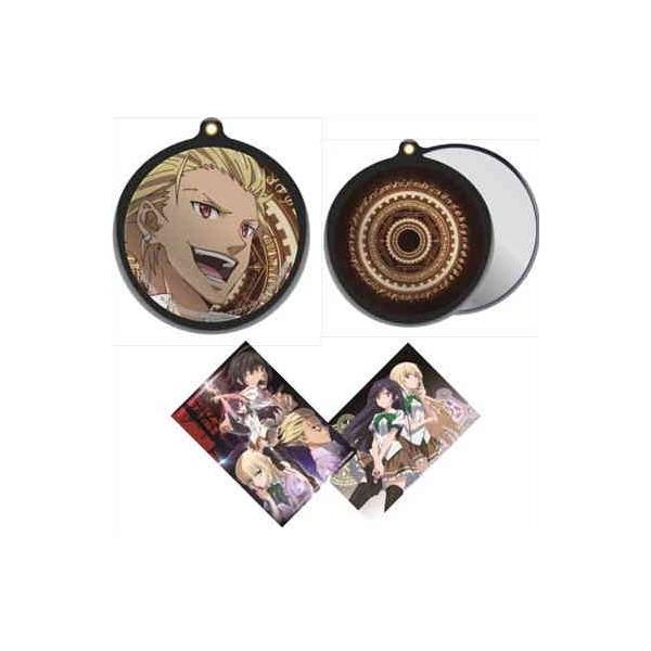 メール便配送商品 TVアニメ『魔法戦争』から、コンパクトミラーが新登場！中の鏡は使いやすい拡大鏡になっています。また、ボールチェーン付きですので鞄などに付けてキーホルダーとしても使用可能です。パッケージの台紙として、ポストカードも付属します...