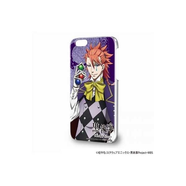 メール便配送商品 『黒執事 Book of Circus』より、iphone6専用のハードケースが登場！側面はクリアー、前面のみをフルカラー印刷したスマホケース。【サイズ】 iPhone6専用（140×67mm）黒執事 Book of Ci...