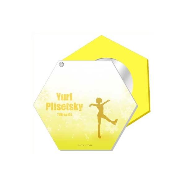 メール便配送商品 ユーリ!!! on ICEより、ユーリのシルエットをデザインしたスライドミラーです！【素材】アクリル【サイズ】約74mm×約64mmユーリ!!! on ICE スライドミラー 03 ユーリ・プリセツキー  カナリア    ...