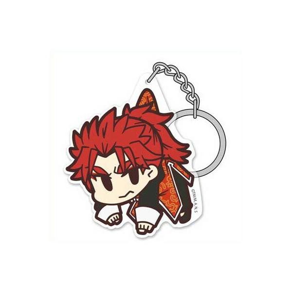 メール便配送商品 お気に入りのサーヴァントをつまんじゃおう！・かわいくデフォルメされたキャラクターの「つままれた時のリアクション」が楽しいアクリル製のキーホルダー。・指で持つ事で、お気に入りのキャラクターがあなたにつままれているように見える...