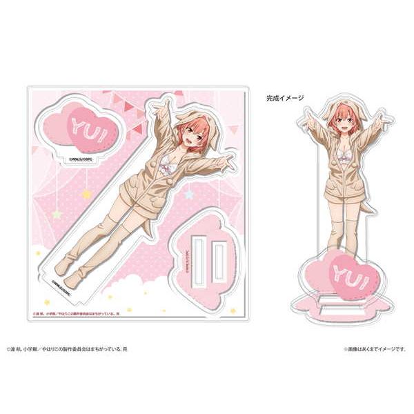 メール便配送商品 『やはり俺の青春ラブコメはまちがっている。完』より、アクリルフィギュアminiが登場！アニマルパーカーを着た描き下ろしイラストを使用しております！ミニサイズのアクリルフィギュアで、飾りやすいサイズ感です！【サイズ】 プレー...