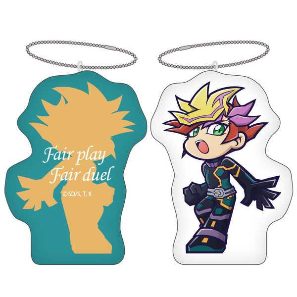 メール便対応商品 「遊☆戯☆王 VRAINS」より、おでかけマスコットが登場！プレイメーカーと一緒におでかけしよう！ぬい撮りにぴったりなマスコット。・一緒におでかけして写真を撮ったり、カフェなどで食べ物と写真を撮ったり、『ぬい撮り』にもオス...