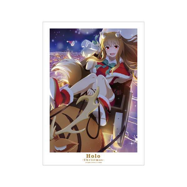 【発売日：2026年06月30日】宅配便配送商品 「狼と香辛料 MERCHANT MEETS THE WISE WOLF」より、A3マット加工ポスターの登場です。ホロの『クリスマス』ビジュアルイラストをA3サイズのマット加工されたポスターに...