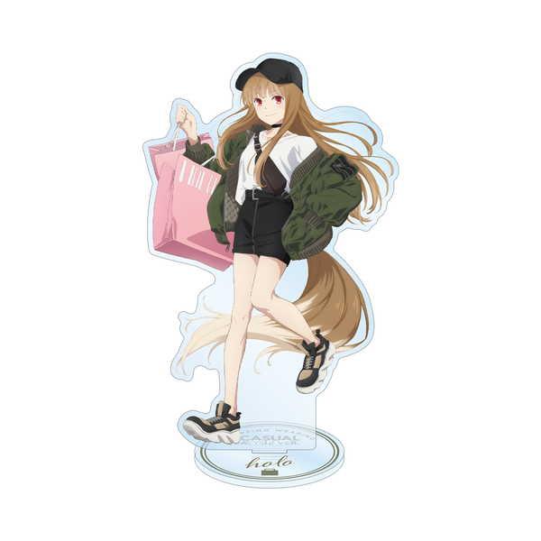 メール便配送商品 「狼と香辛料 MERCHANT MEETS THE WISE WOLF」より、BIGアクリルスタンドの登場です。ホロの描き下ろしイラストをBIGなアクリルスタンドに仕上げました。お部屋やデスクまわりなどに飾って、キャラクタ...