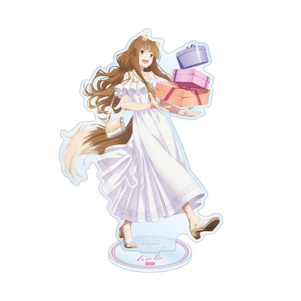 メール便配送商品 「狼と香辛料 MERCHANT MEETS THE WISE WOLF」より、BIGアクリルスタンドの登場です。ホロの描き下ろしイラストをBIGなアクリルスタンドに仕上げました。お部屋やデスクまわりなどに飾って、キャラクタ...