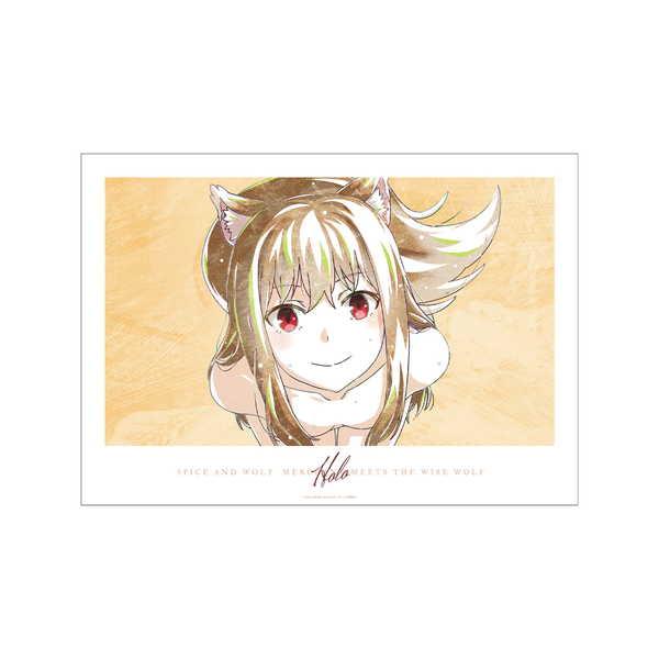 【発売日：2026年06月30日】宅配便配送商品 「狼と香辛料 MERCHANT MEETS THE WISE WOLF」より、Ani-Art A3マット加工ポスターの登場です。ホロを新たなタッチで魅力的に表現し、A3サイズのマット加工され...