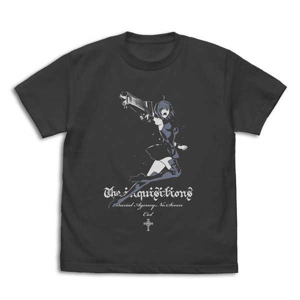【発売日：2026年06月30日】メール便配送商品 「月姫 -A piece of blue glass moon-」より、Tシャツが登場！主に代わりて異端を狩る、教会の『弓』【サイズ】 XL （約）着丈77cm / 身幅58cm / 袖丈...