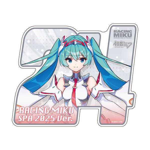 【発売日：2026年05月31日】メール便配送商品 「初音ミク GTプロジェクト」より、saitom氏によるSPA24H応援イラストを使用したマグネットカーステッカーが登場！【サイズ】 約W166×H136mm【素材】 マグネットシート、P...