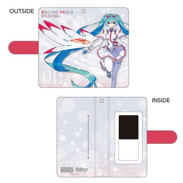 【発売日：2026年05月31日】メール便配送商品 「初音ミク GTプロジェクト」より、saitom氏によるSPA24H応援イラストを使用した手帳型スマートフォンケースが登場！・手帳型ケース(全機種対応)について強力吸着パッドで本体を手帳型...