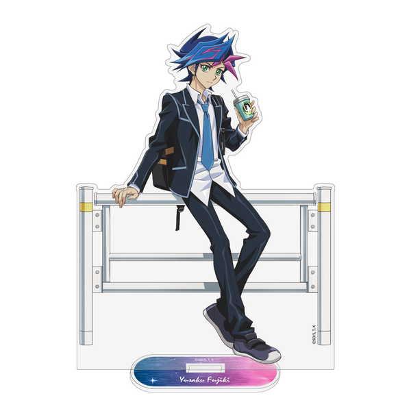 【発売日：2026年04月30日】メール便配送商品 「遊☆戯☆王 VRAINS」より、アクリルスタンド(大)が登場！落ち着いた雰囲気の『藤木遊作』があなたのデスクを彩ります。・決闘者(デュエリスト)の『オフ』がテーマのイラストは新規描き下ろ...