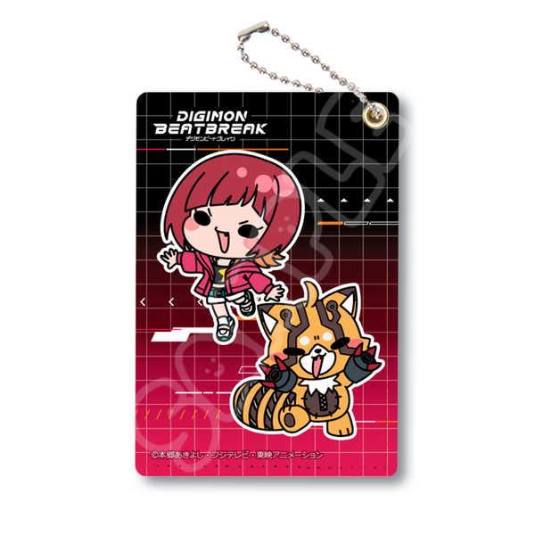 【発売日：2026年05月31日】メール便配送商品 「DIGIMON BEATBREAK」より、パスケースが登場！縦型ですっきりシンプルに仕上げた1面パスケース。ミニチェーン付きで持ち運びに便利！【サイズ】 本体：約H105mm×W70mm...