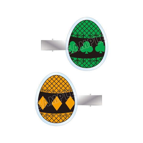 【発売日：2026年06月30日】メール便配送商品 「しゅごキャラ！」から日常で使える統一感をテーマにしたデザインシリーズ「ar-Unity」のアイテム『スゥ＆ダイヤ ar-Unity モチーフ柄 アクリルヘアクリップ2個セット』の登場です...