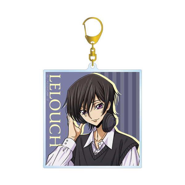 【発売日：2026年06月30日】メール便配送商品 「コードギアス 反逆のルルーシュ」より、BIGアクリルキーホルダーの登場です。ルルーシュの描き下ろしイラストをBIGなアクリルキーホルダーに仕上げました。レトロな雰囲気の色味を使用したデザ...
