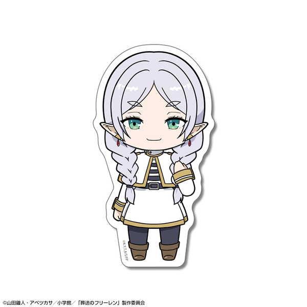 【発売日：2026年04月30日】メール便配送商品 「葬送のフリーレン」より、ステッカーの第二弾が登場！お気に入りのアイテムに気軽にペタっと貼ってお楽しみいただけます。アイデア次第で様々な物を自分好みにデコレーション♪【サイズ】 約100×...