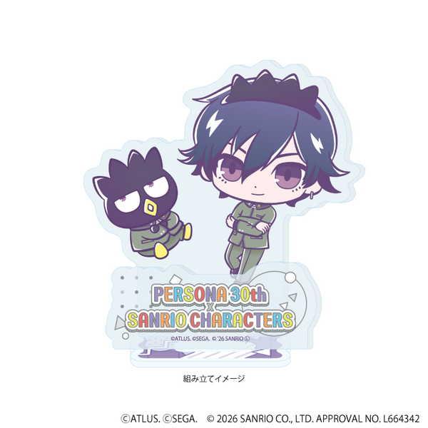 【発売日：2026年08月31日】メール便配送商品 「P30th×サンリオキャラクターズ」より、アクリルスタンドプレートが登場！ダイカットで加工されたパーツを立てられるスタンド型アイテムです。裏面は無地の白となります。【サイズ】 120×1...