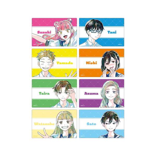 【発売日：2026年06月30日】メール便配送商品 「正反対な君と僕」より、トレーディング Ani-Art カードステッカーの登場です。鈴木、谷、山田、西、平、東、渡辺、佐藤のイラストを新たなタッチで魅力的に表現し、カードステッカーに仕上げ...