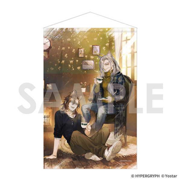 【発売日：2026年07月31日】宅配便配送商品 「アークナイツ」より、『タペストリー 〜オペレーターたちのリラックスタイム〜』が登場！大きなイラストをお部屋に飾って楽しもう！【サイズ】 B2(吊り下げ紐を除く)【素材】 ポリエステルプラパ...