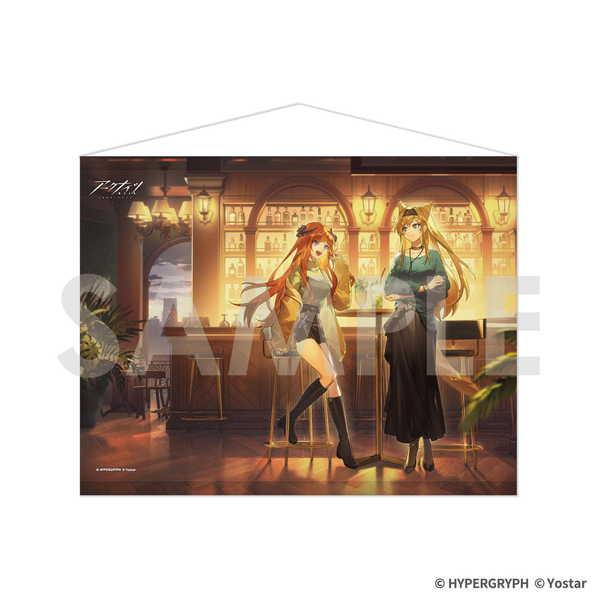 【発売日：2026年07月31日】宅配便配送商品 「アークナイツ」より、『タペストリー 〜オペレーターたちのリラックスタイム〜』が登場！大きなイラストをお部屋に飾って楽しもう！【サイズ】 B2(吊り下げ紐を除く)【素材】 ポリエステルプラパ...