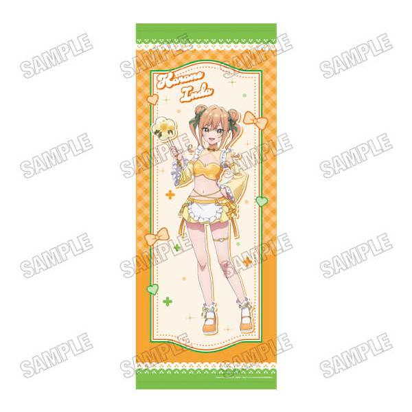 【発売日：2026年07月31日】宅配便配送商品 「君のことが大大大大大好きな100人の彼女」より、描き下ろしイラストを使用した特大タペストリーが登場！【サイズ】 約H1750mm×W700mm【素材】 ポリエステルスエード君のことが大大大...