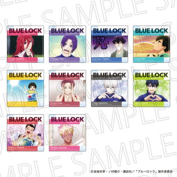 【発売日：2026年06月30日】宅配便配送商品 「ブルーロック」より、あでぃしょなるたいむ！アクリルコースターコレクションが登場！【サイズ】 約90×90mm【素材】 アクリル1BOX10個入り　全10種※1BOXで全種揃います。ブルーロ...
