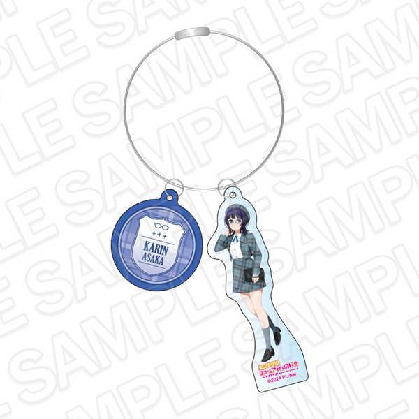 【発売日：2026年07月31日】メール便配送商品 「ラブライブ！虹ヶ咲学園スクールアイドル同好会」より、ワイヤーキーホルダーが登場！【サイズ】 約71mm×23mm、約35mm×32mm【素材】 アクリル、ワイヤー(ステンレス)ラブライブ...