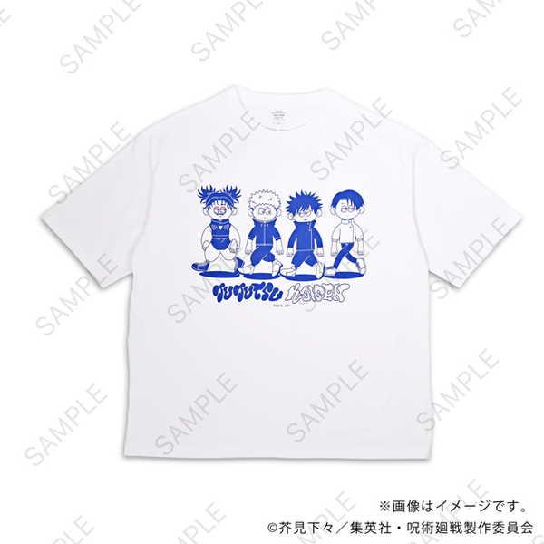 【発売日：2026年08月31日】メール便配送商品 「呪術廻戦」より、ビッグTシャツが登場！90年代のアメリカントイやPOPアートを思わせる、思わずクスッとするおとぼけた表情が魅力。ゆったりとした印象と抜け感がポイントのビッグTシャツです。...