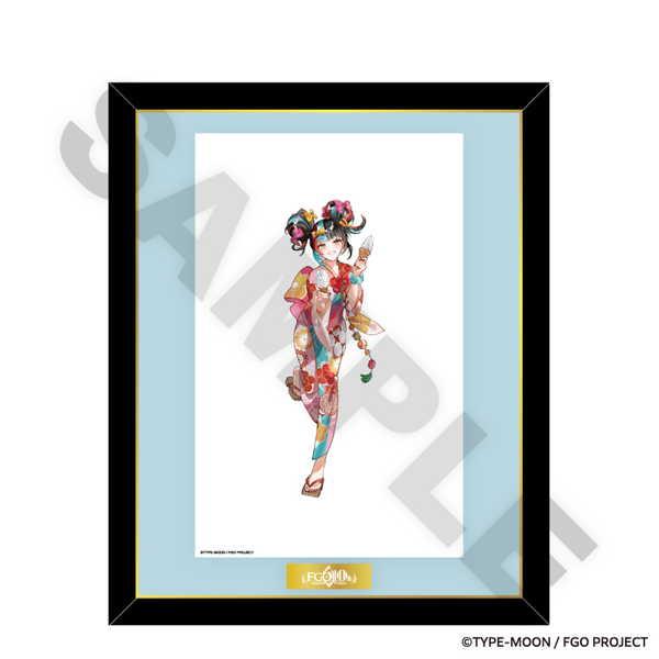 【発売日：2026年10月31日】宅配便配送商品 「Fate/Grand Order×極楽湯・RAKU SPA」より、キャラファイングラフが登場！【サイズ】 複製原画：約257×182mm　額装：約405×330mm【素材】 額：樹脂　裏板...