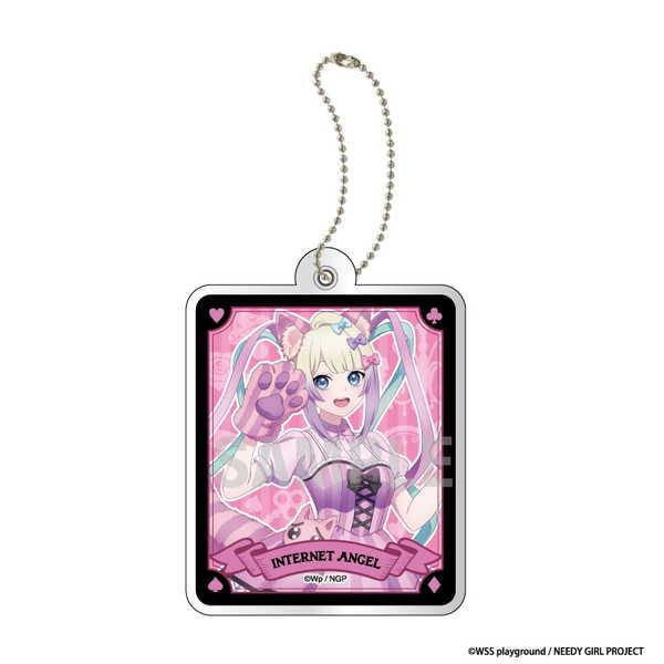 【発売日：2026年08月31日】メール便配送商品 「NEEDY GIRL OVERDOSE」より、アクリルスライドミラーの登場です。アリスモチーフの描き下ろしイラスト仕様となっています！コンパクトで持ち運びやすく、外出先でのちょっとした身...