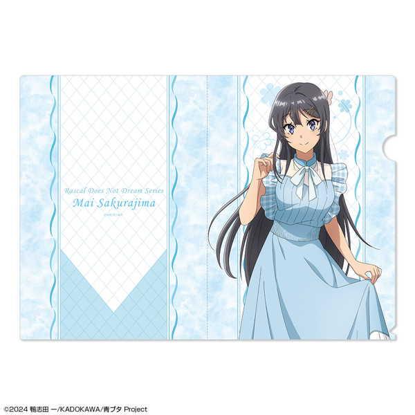 【発売日：2026年08月31日】メール便配送商品 「青春ブタ野郎 シリーズ」より、爽やかな《サマーチェック》コーデの描き下ろしイラストでクリアファイルが登場！実用的なA4サイズ対応。書類やチケット等の整理の他、お部屋に飾っても◎♪【サイズ...