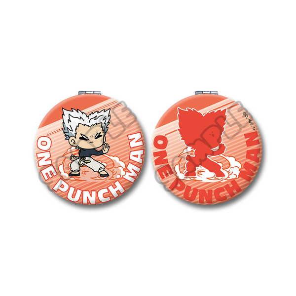 【発売日：2026年09月30日】メール便配送商品 「ワンパンマン」より、持ち運びがしやすい、手の平サイズの折り畳みミラーの登場です。ミラーが2つあり、片方が望遠となっています。【サイズ】 直径約72mm×厚み9mm【素材】 鏡/PUレザー...