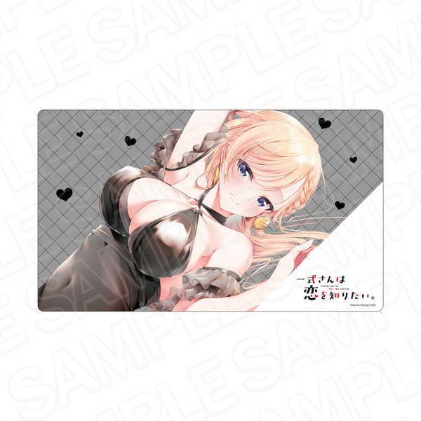 【発売日：2026年10月31日】宅配便配送商品 「一式さんは恋を知りたい。」より、ラバーデスクマットが登場！【サイズ】 約350mm×600mm【素材】 ラバー一式さんは恋を知りたい。 ラバーデスクマット 一式リンナミルフォード ブラック...