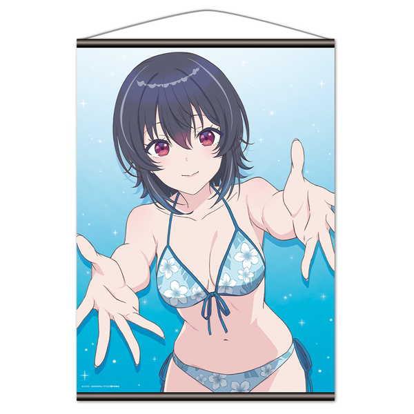 【発売日：2026年09月30日】宅配便配送商品 「クラスで2番目に可愛い女の子と友だちになった」より、B2サイズのタペストリーが登場です。【サイズ】 B2サイズ728×515mm【素材】 ポリエステルスエード上部のみ紐付きクラスで2番目に...
