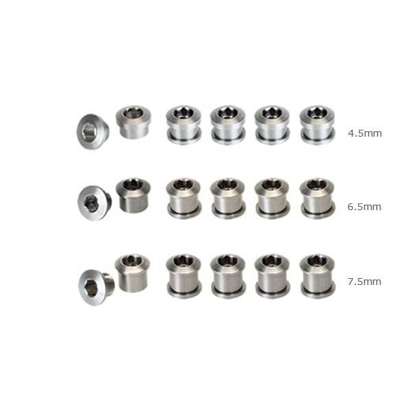 ADEPT アデプト ACR8 ステンレス ボルト 5本セット M8x4.5/6.5/7.5mmADEPT ACR8 STAINLESS BOLT SET