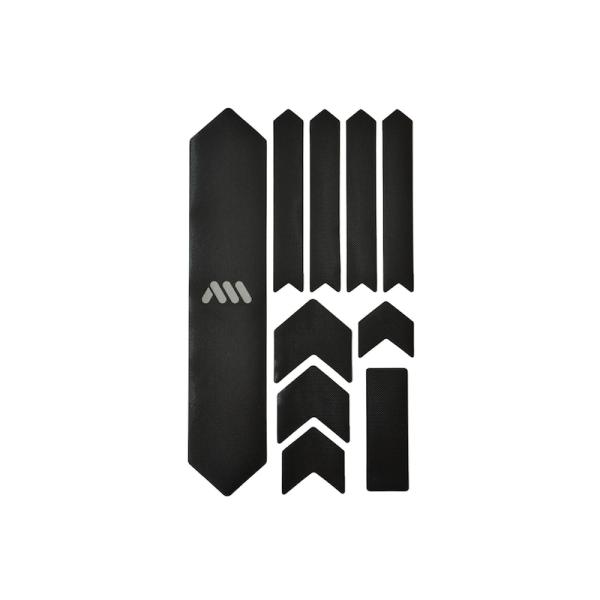 All Mountain Style オールマウンテンスタイル HONEYCOMB FRAME GUARD EXTRA フレームガード エクストラ ブラック/シルバーAMS フレームガード エクストラ