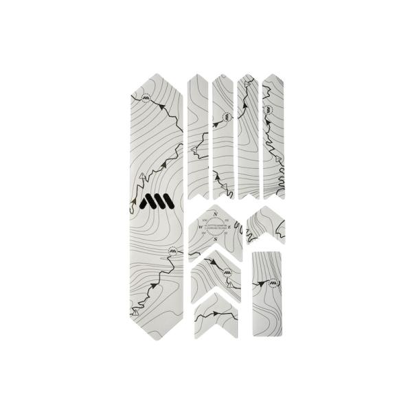 All Mountain Style オールマウンテンスタイル HONEYCOMB FRAME GUARD EXTRA フレームガード エクストラ トラックス ブラックAMS フレームガード エクストラ