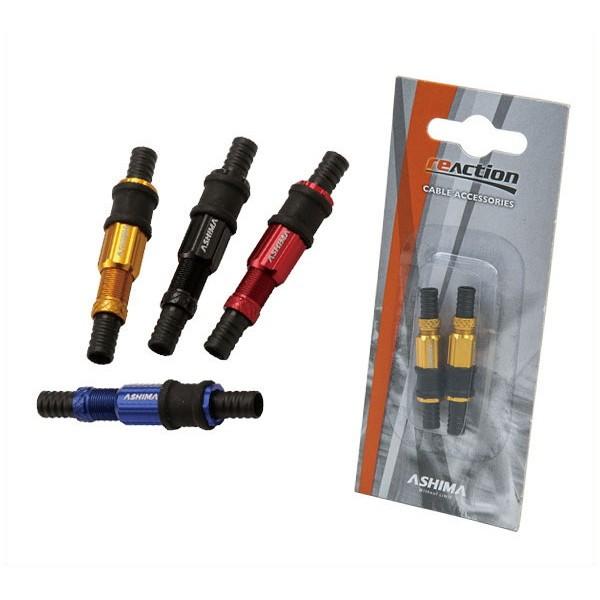 バイクを引き立てる、アルミ合金製 シフターケーブルアジャスター。インナーケーブルの動きを妨げないよう、細かな配慮が施された逸品です。■ アルミ合金