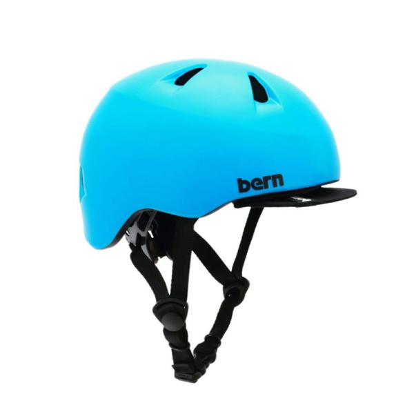 bern バーン TIGRE ティグレ 幼児用 ベビー ヘルメット BEBB00Z Satin Cyan Blueベビーヘルメット (推奨年齢1-2歳)