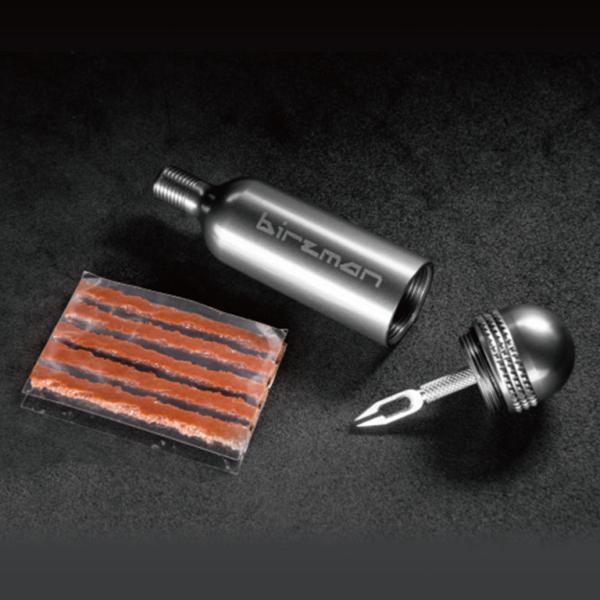 Birzman バーズマン Tubeless Repair Kit チューブレスリペアキット チューブレス用パンク修理キットCo2カートリッジ風デザイン