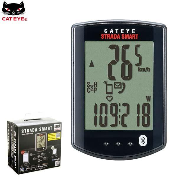 CATEYE キャットアイ STRADA SMART ストラーダスマート CC-RD500B トリプルワイヤレスキット サイクルコンピュータースマートフォンと繋がるコンピュータ2014年度グッドデザイン賞受賞