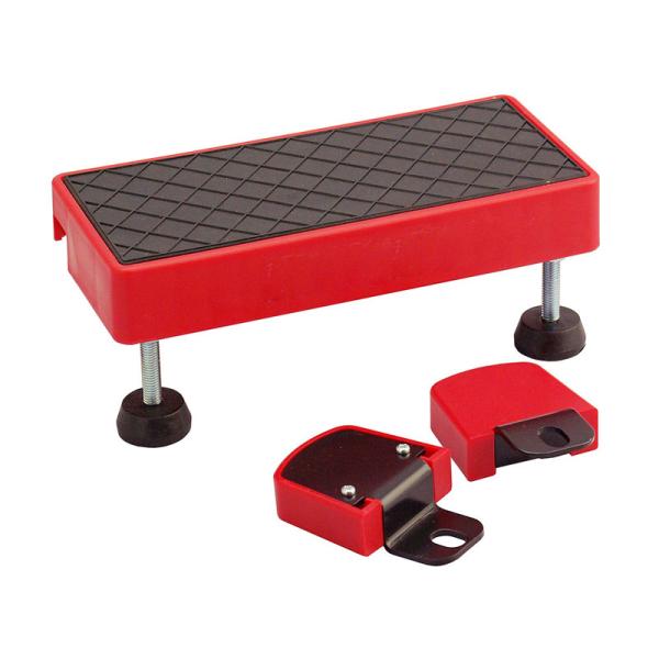 MINOURA ミノウラ フットステップ&amp;フロントガードセット レッドトレーナーオプション