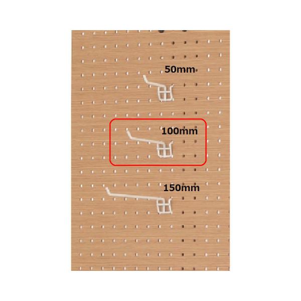 MINOURA ミノウラ HobbyTower ホビータワー HBH-100 有孔ボード用フック 100mm 5個ホビータワー