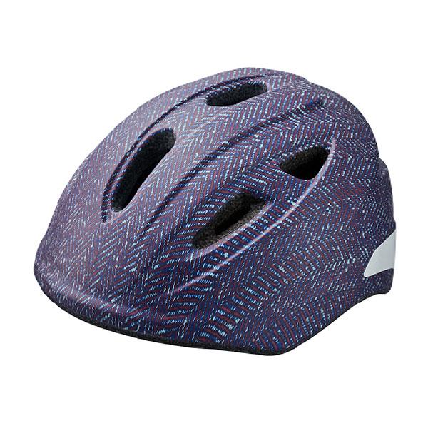 OGK KABUTO オージーケーカブト AILE L エールL 子供用 ヘルメット マットヘリンボーントリコ自転車 キッズ ヘルメット