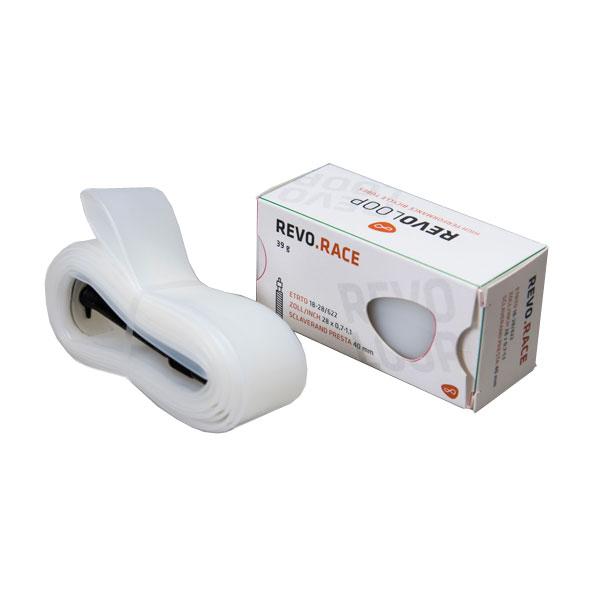 REVOLOOP レボループ RACE チューブ 28”x0.7-1.1” (700x18-28C) 仏式 40/60/80mmバルブTPU製 軽量 自転車 チューブ